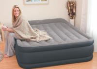 China Customizable Elevated Inflatable Bed 77x55x4 Inch PVC Flocking Air Mattress for SUV Camping for sale