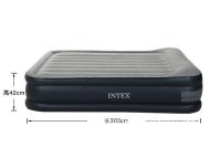 China Customizable Elevated Inflatable Bed 77x55x4 Inch PVC Flocking Air Mattress for SUV Camping for sale