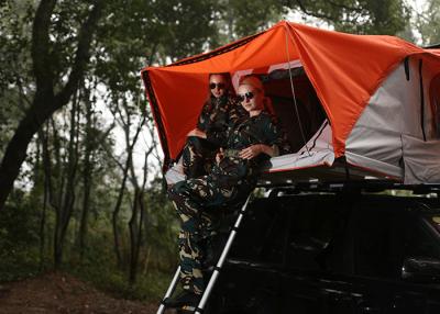 Cina tenda di pop-up del tetto dell'automobile della tela del cotone del poliestere 280G, tenda automatica leggera della cima del tetto in vendita