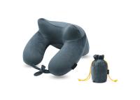 China Soft Inflatable Neck Pillow Travel Support 31.5x31x22.5cm CGS Certification for sale
