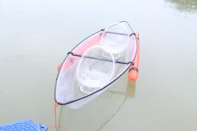 Cina Kajak di plastica trasparente di plastica del policarbonato trasparente per due persone in vendita