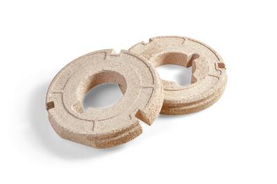 China Fireproof Insulation Vermiculite Register Plate Board Refractory Shapes For Furnaces for sale
