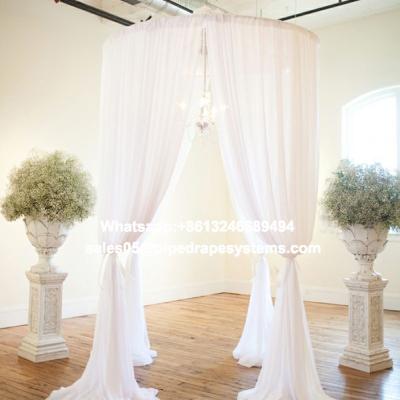 China wholesale ceiling drapes aluminum backdrop stand pipe and drape wedding tent for sale