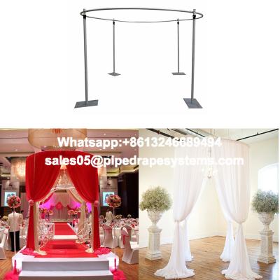 China pipe and drape in wedding supplies trade show photo booth backdrop for sale