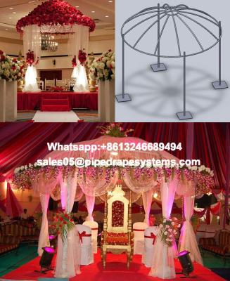 China Adjustable Pipe and Drapes Wedding Tent Party Exhibition Photo Booth Event Curtain Backdrop for sale