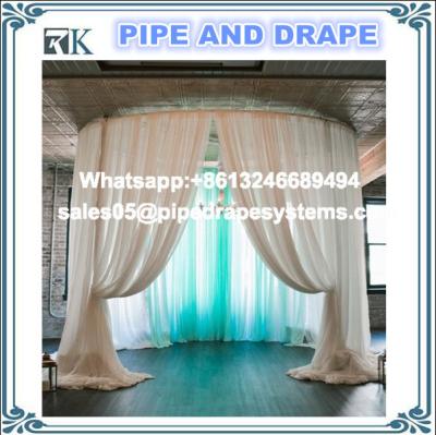 China aluminum pipe and drape for wedding stand poles trade show photo booth for sale