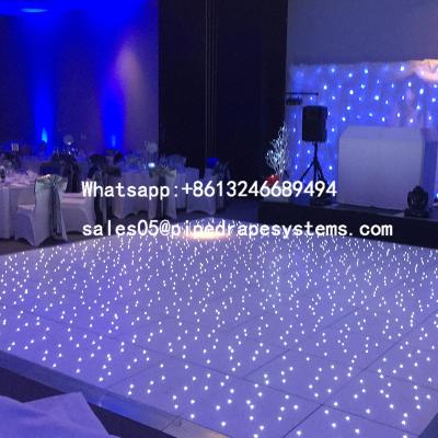 China RK LED Star Lights Outdoor Plastic Water Proof Wood Fabulous Dance floorWedding Event for sale