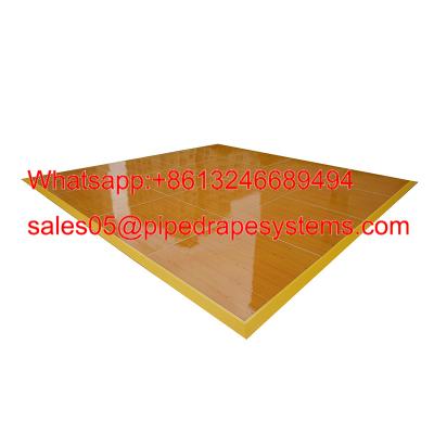China LED Star Lights Outdoor Plastic Wood Dance Floor Wedding Water Proof for sale