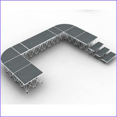 China folding  smart stage platform for concert wedding event for sale