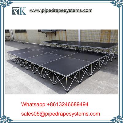 China mobile smart stage glass stage design systems for weddings and special event easy for sale