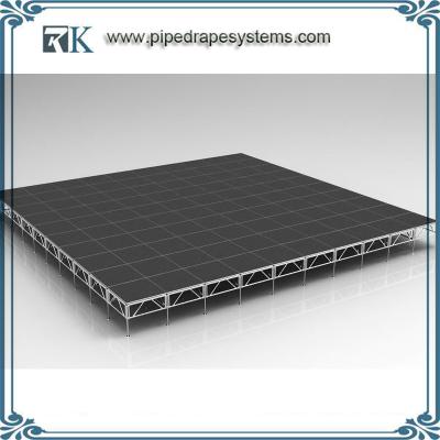China fixed height glass aluminum stage platform TUV for big vocal concert show for sale