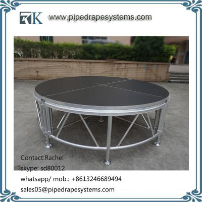 China high bearing aluminum stage with adjustable legs for fashion show concert for sale