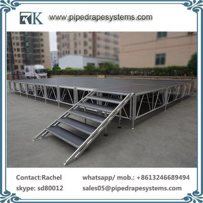 China adjustable glass aluminum stage platform for sale easy install for sale