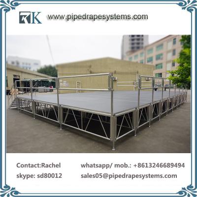 China adjustable legs aluminum stage systems easy install for concert event for sale