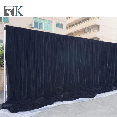 China affordable price portable backdrop kits pipe and drape for wedding event for sale
