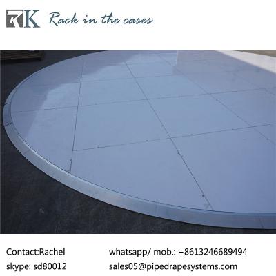 China Round plywood dance floor panels party flooring for sale