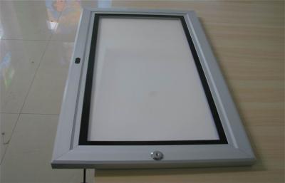 Cina scatola leggera esile impermeabile 19mm, LED Lightbox di pubblicità all'aperto di 600mm * di 400 LED in vendita