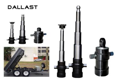 China GS Multi Stage Hydraulic Cylinder Chrome Front End Telescopic Tipper for sale