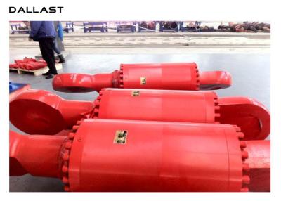 中国 頑丈なフランジの水圧シリンダ二重代理の産業ピストン 販売のため