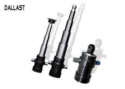 China Multi Stage Hydraulic Cylinder Telescopic Single Acting Chrome for Garbage Truck for sale