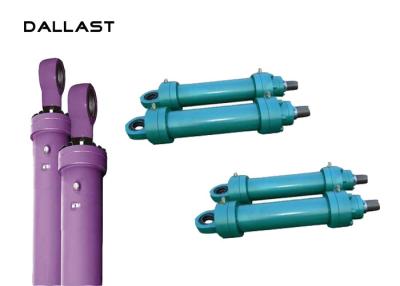 China Heavy Duty  Hydraulic Cylinder Flange Type Customize Hydraulic Piston for sale