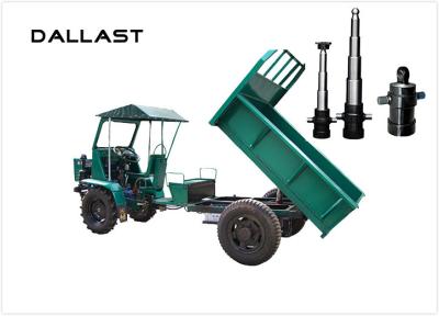 China Agricultural Tractor Welded Hydraulic Cylinders Double Acting Custom Color for sale