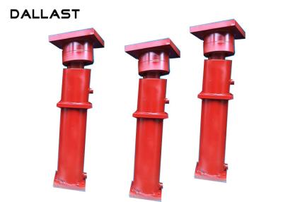 China GS Welded Hydraulic Cylinders Double Acting Chrome 4 Foot Leg Outrigger Lifting for sale