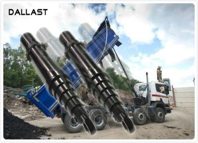 China Welded Industrial Hydraulic Cylinders Single Acting Telescopic Lifting for sale
