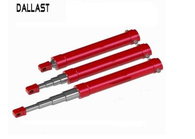 China 5 Stages Single Acting Hydraulic Ram Vertical Horizontal Telescoping  for Truck for sale