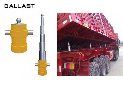 China Telescopic 5 Stage Multi Stage Hydraulic Cylinder  for Side Dumper Truck for sale
