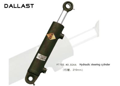 China Farm Tractor Hydraulic Steering Cylinders Double Acting 2 Way Chrome for sale