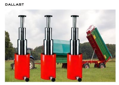 China 5 Stage Agricultural Hydraulic Cylinders Telescoping Single Acting Tipper for sale