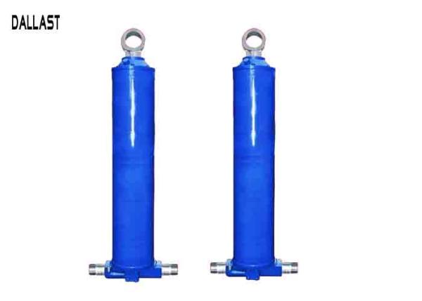 Quality Standard Hoist Hydraulic Cylinder for Dump Trailer Double Acting with Earring Axle for sale
