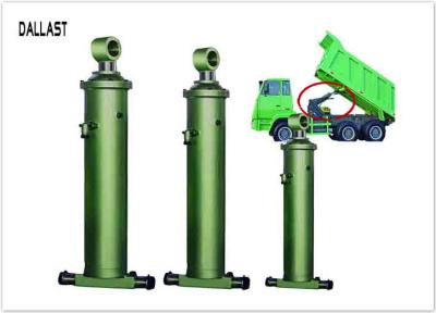 China Double Acting Dump Trailer Hydraulic Cylinder Telescoping One Stage Sleeve for Dump Trailer for sale