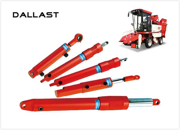 Quality Hyva Agricultural Dump Truck Hydraulic Ram Welded Double Acting for sale