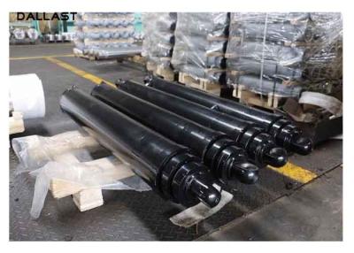 China 6 Inch Bore Welded Dump Trailer Telescoping Hydraulic Cylinder for sale