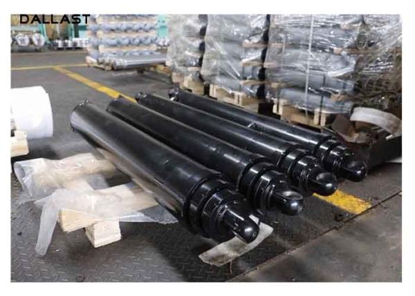 Quality 6 Inch Bore Welded Dump Trailer Telescoping Hydraulic Cylinder for sale