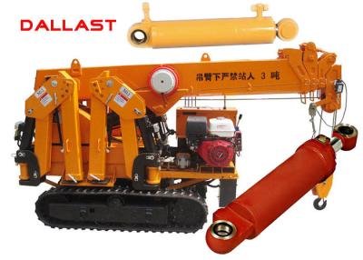 China Dual Acting Hydraulic Piston Cylinders for Engineering Truck / Transportation Machinery for sale