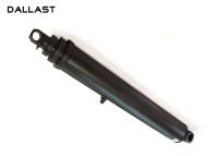 Quality Multistage Telescopic Hydraulic Ram Single Acting Telescopic Trunion Pin Eye for sale