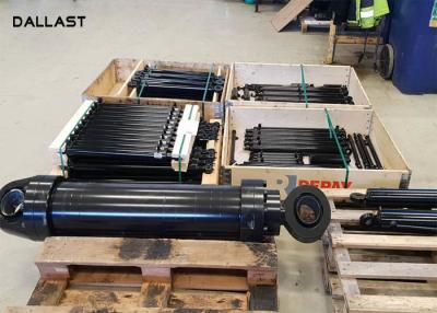 China Welded Double Acting Hydraulic Ram Long Piston Cylinder With CE Certification for sale
