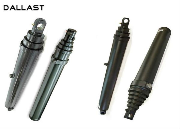 Quality Custom Parker Type Telescopic Hydraulic Ram Cylinder for Farm Dump Truck Tipper for sale