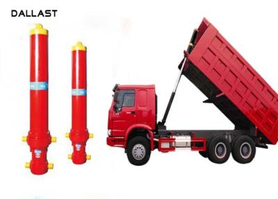 China Telescopic Multi Stage Hydraulic Cylinder Single Acting Dump Truck Hydraulic Oil Cylinder for sale