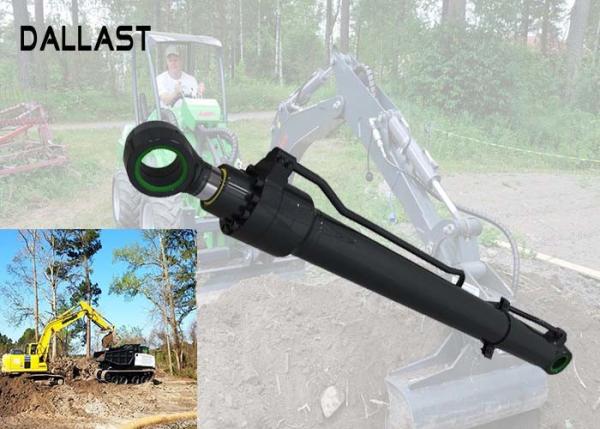Quality Welded Double Acting Hydraulic Ram Chromed Equipment Cylinder For Hoist Crane for sale