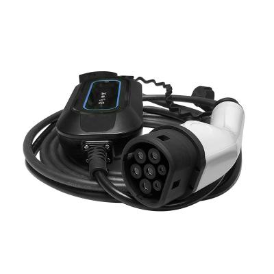 China IP67 Tesla Y-type 3.5kW Portable Charging Station for Hotel Electric Vehicle Charging for sale