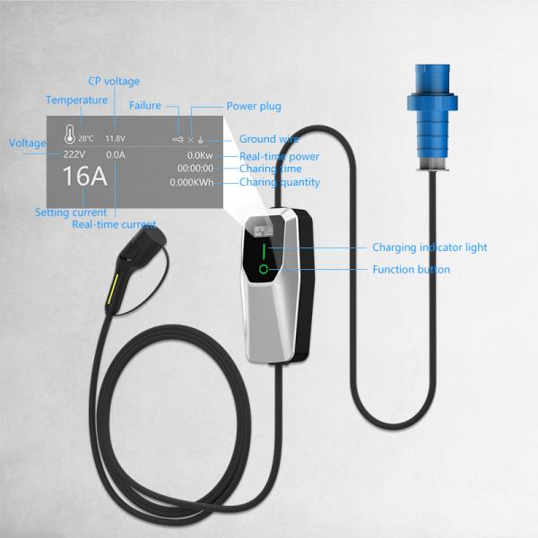 Quality Type 1 3.5KW 7KW 11KW AC Level 1 2 Wall Box Ev Charger On Street Parking for sale