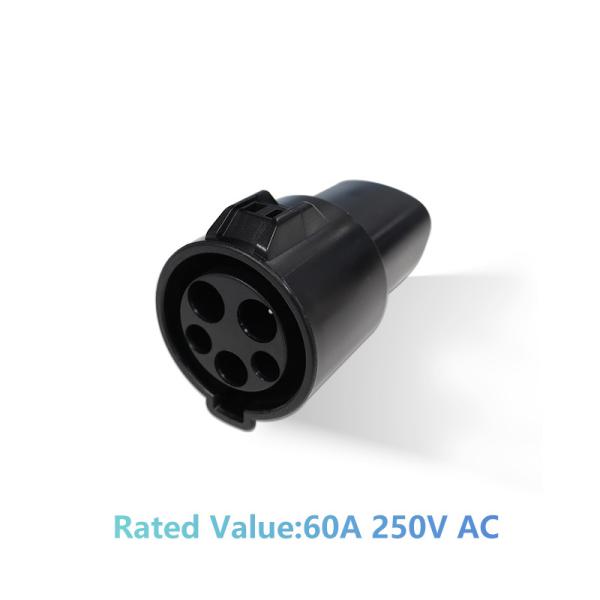 Quality Tesla Type 1 2 CCS 1 2 GB/T J1772 EV Charger Male Female Plugs Socket Convertor for sale