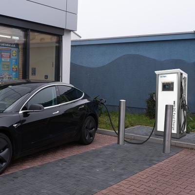 China 60kW CCS Combo 2 EV DC Dual Charger for Electric Cars Most Popular EV Charging Station for sale