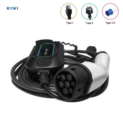 China Tesla Model 3.5KW/7KW Best Level 2 Home Charger with SAE J1772 Connector Plug Charge for sale