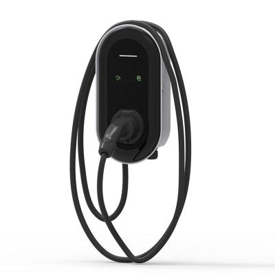 China Wall-mounted 7kW AC EV Charger for OEM Electric Cars Outdoor Type 2 EVSE Wallbox for sale