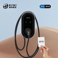 China Type 2 22kW Three Phase AC Output Current EV Charger Wallbox with RFID App OCPP Functions for sale